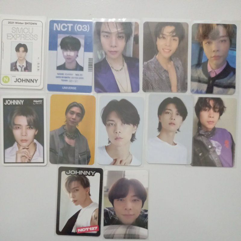 Jual photocard official johnny nct 127 favorite sticker smcu fact check ...