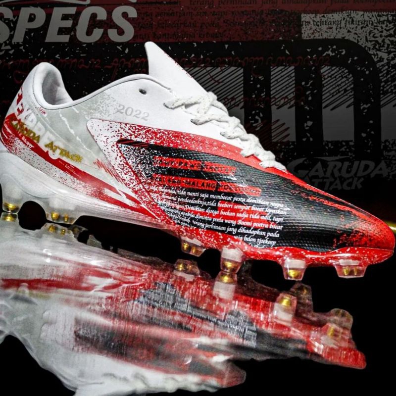 Jual SEPATU BOLA SPECS REACTO BLITZ ELITE GARUDA ATTACK 22 FG | Shopee ...