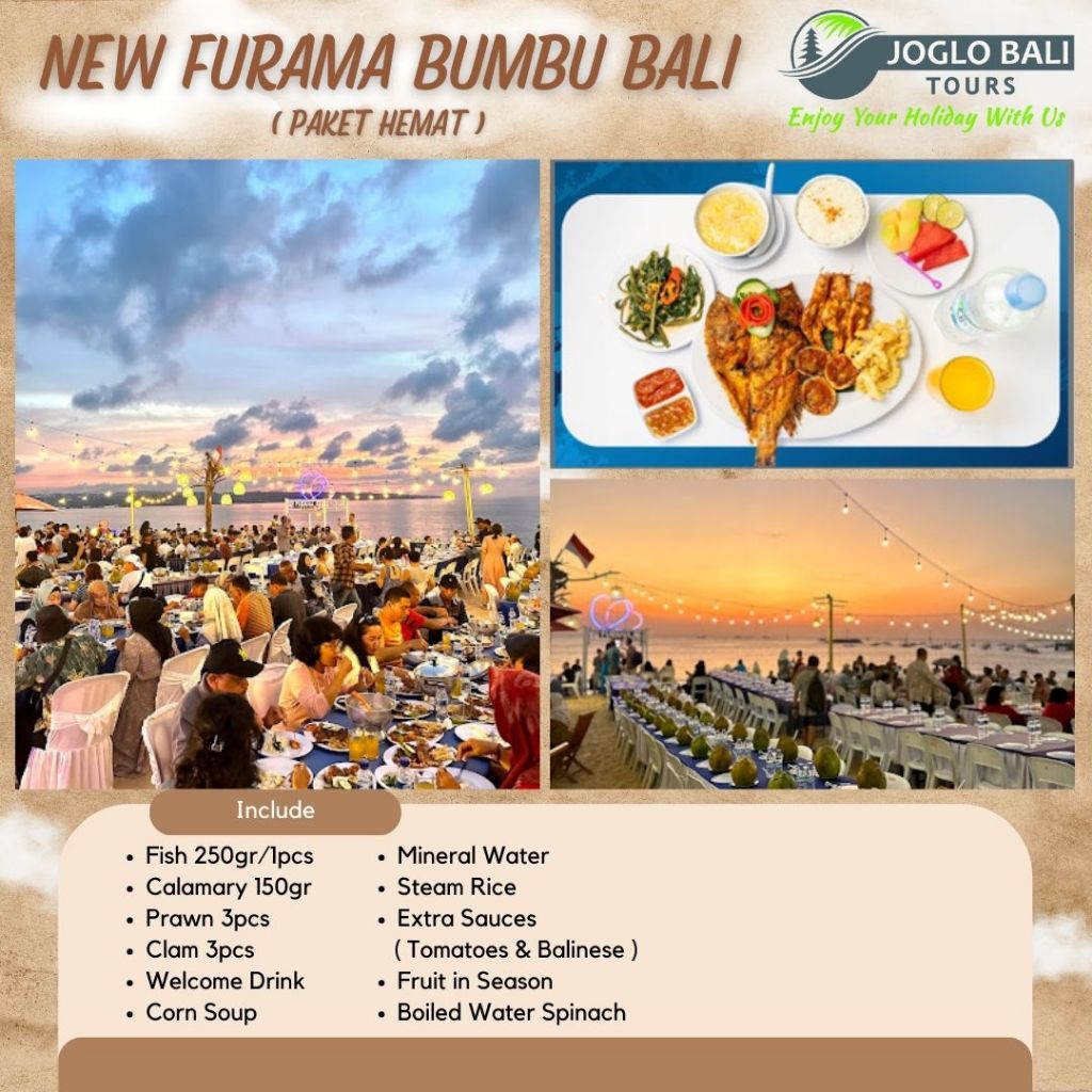 Jual Voucher Dinner Jimbaran New Furama Paket Hemat | Shopee Indonesia