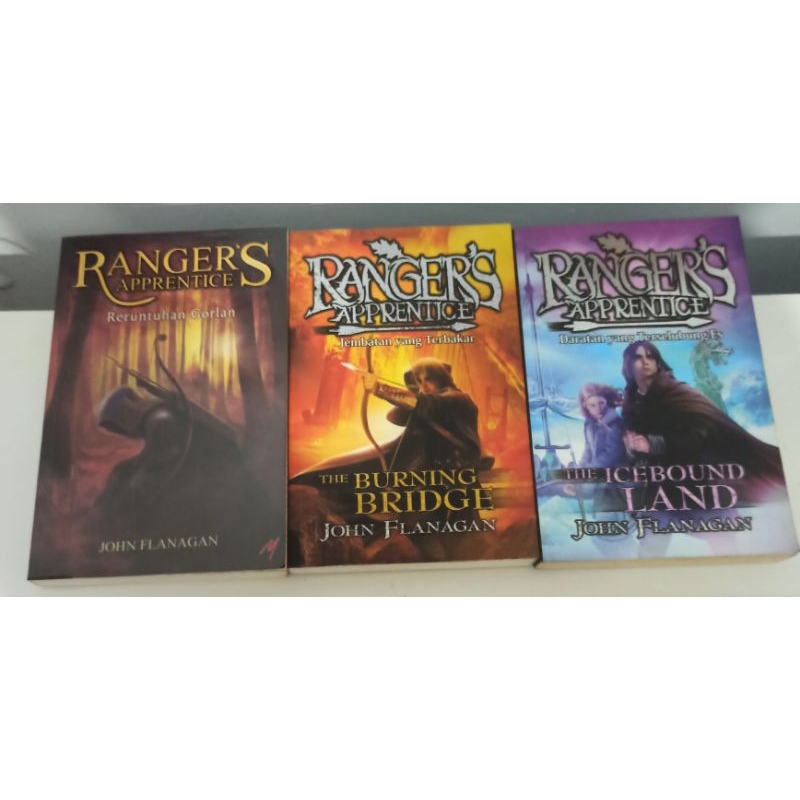 Jual Novel Terjemahan - Ranger's Apprentice series (1-3) | Shopee Indonesia
