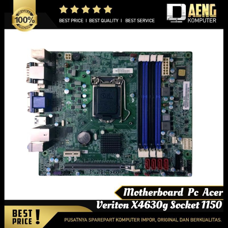 Jual Motherboard Mainboard MOBO Pc Acer Veriton X4630G Socket 1150 ...