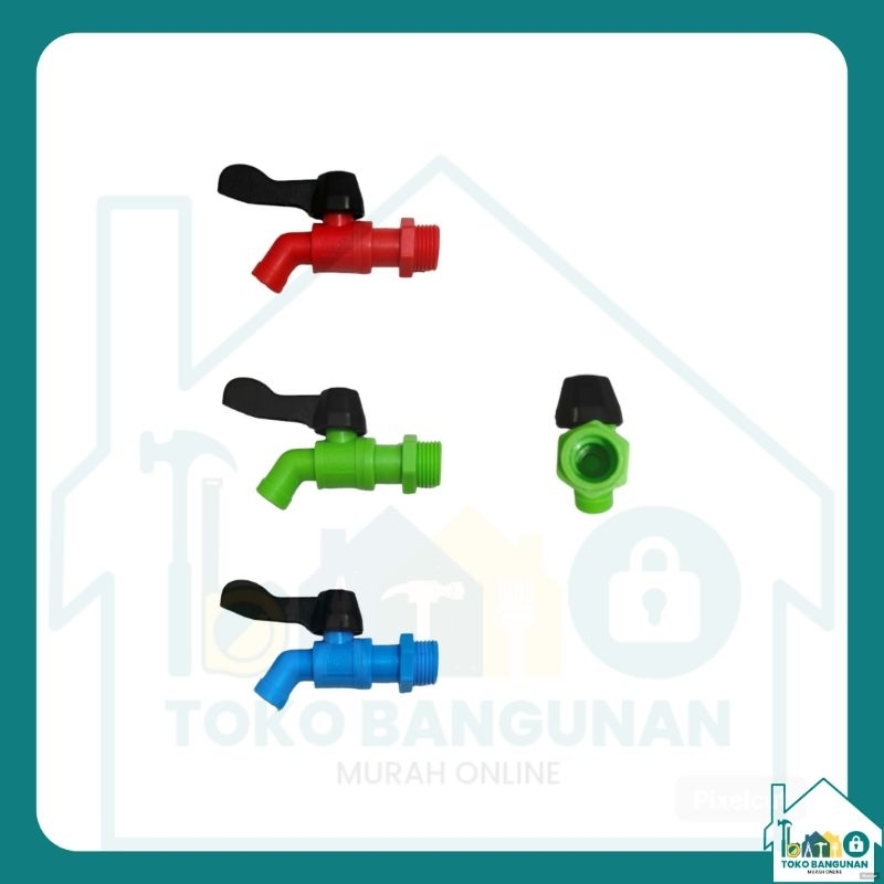 Jual Kran PVC Dolphin 1/2" | Shopee Indonesia