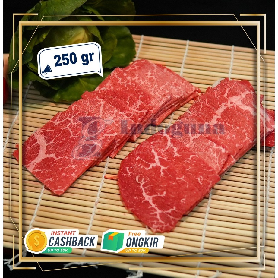Jual Daging Sapi Japanese Cattle Wagyu Eye round Mb 9+ cut Yakiniku ...