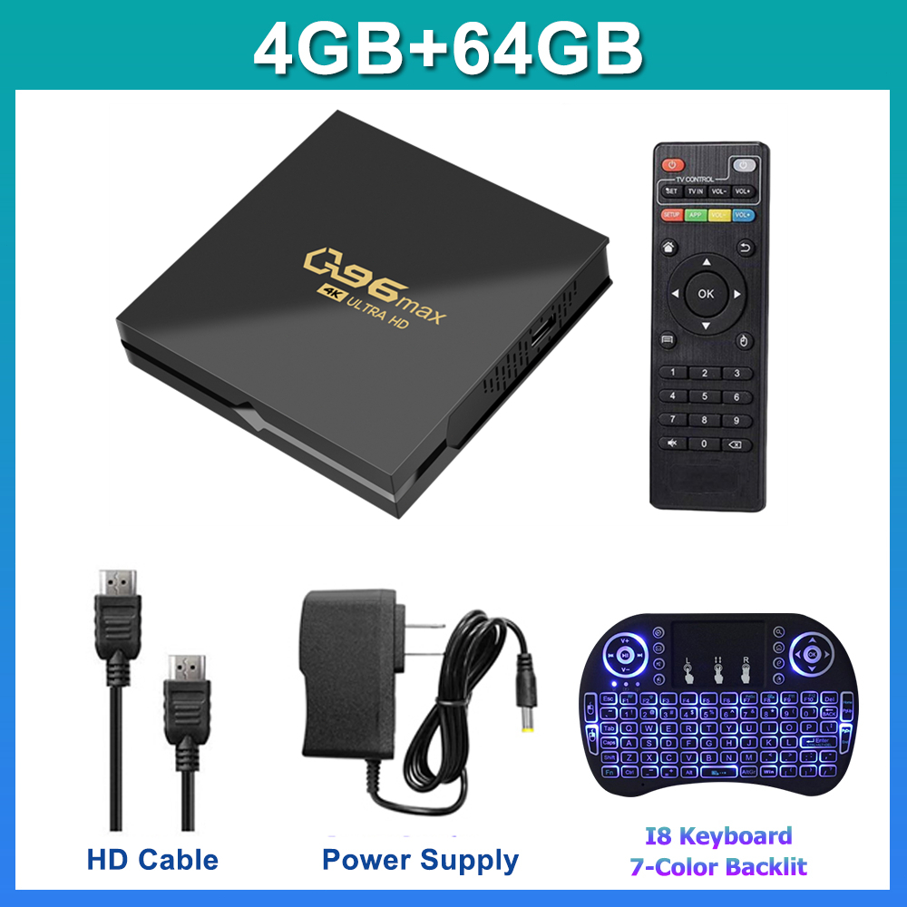 Jual Q96 MXA Android TV Box 2.4G WIFI 16+256gb ALLWINNER 3228a chip 4K high-definition set-top ...