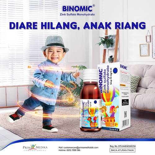 Jual Binomic Sirup 60 Ml / Obat Diare Untuk Anak-Anak / Pencernaan ...