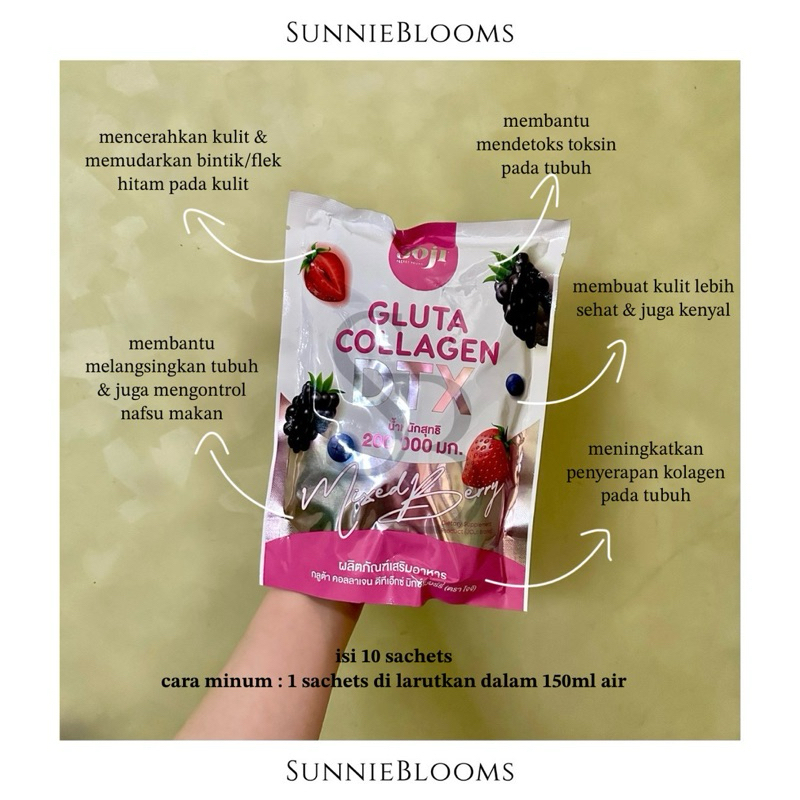 Jual JOJI GLUTA COLLAGEN DTX | MINUMAN SERBUK KOLAGEN THAILAND | Shopee ...