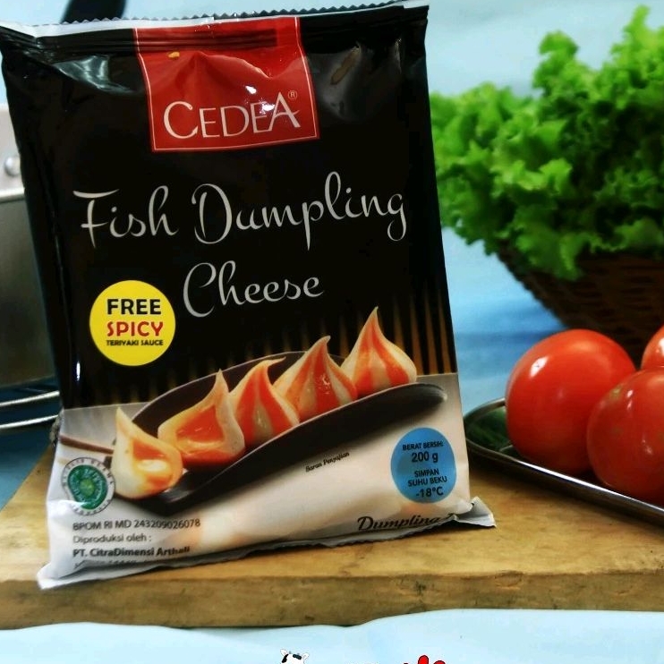 Jual CEDEA DUMPLING CHEESE 200GR - hai frozen food | Shopee Indonesia