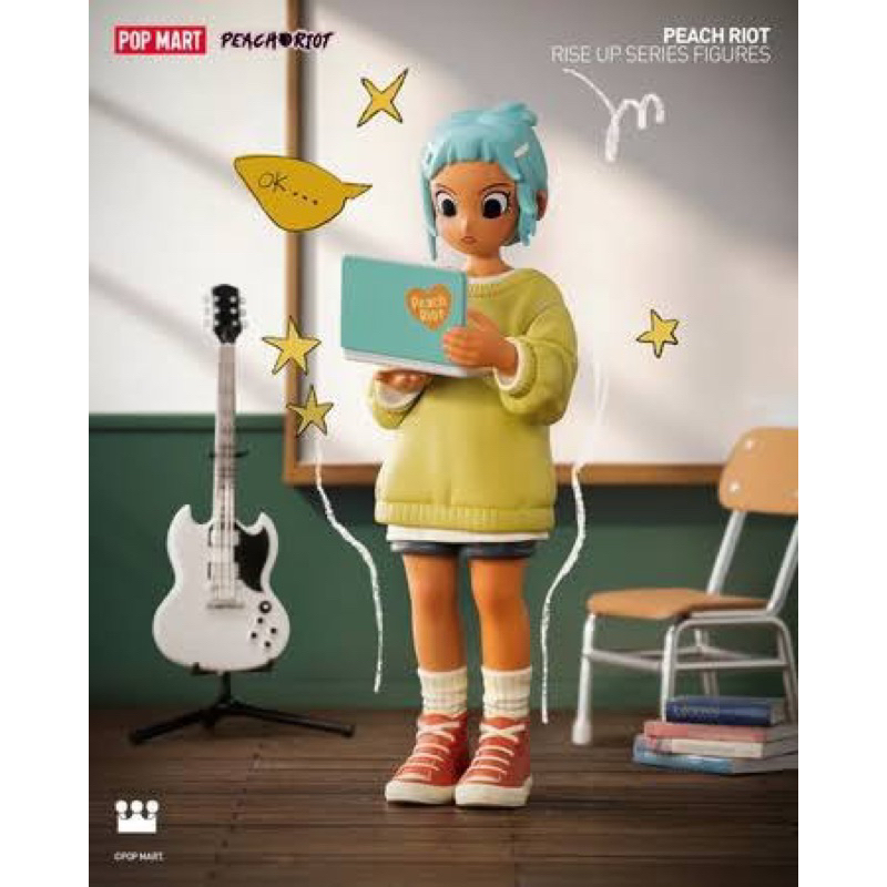 Jual Popmart Peach Riot Rise Up (Frankie The Boss) | Shopee Indonesia