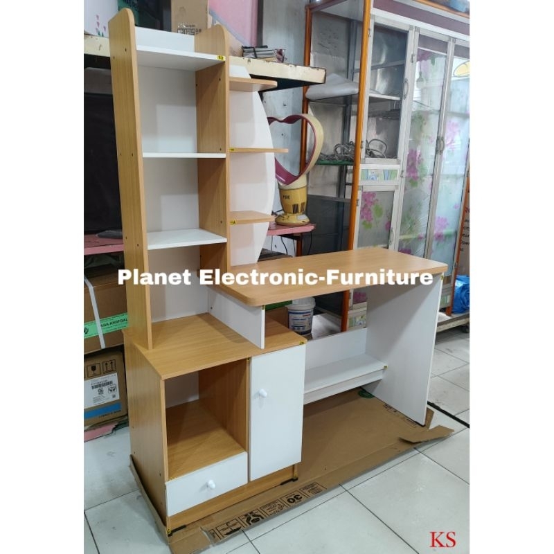 Jual Meja Belajar 120cm Partikel board Meja Kerja Study Desk | Shopee ...