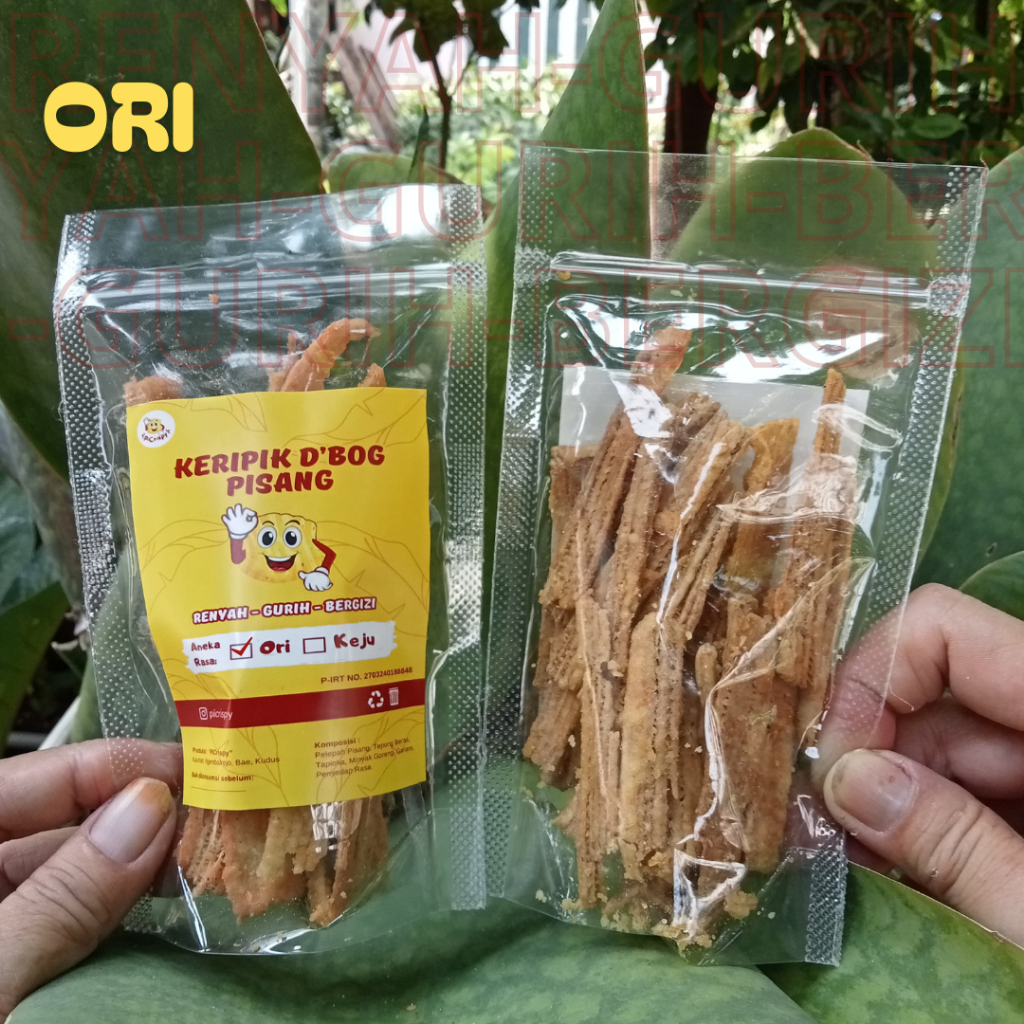 Jual KERIPIK DEBOG PISANG//ORI//RENYAH-GURIH-BERGIZI | Shopee Indonesia