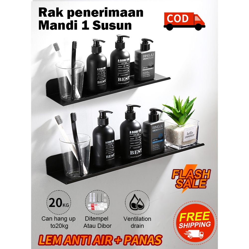 Jual Rak Sudut Dapur Lurus Kamar Mandi Toilet Paket lengkap skrup fiser ...