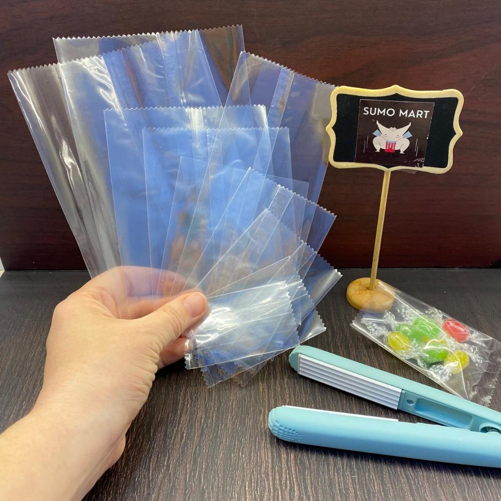 Jual P1 - 100LEMBAR PLASTIK BENING TRANSPARAN / PLASTIK KUE KERING ...