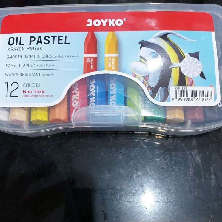 Jual Seller Resmi joyko oil pastel 12 colors krayon minyak | Shopee ...
