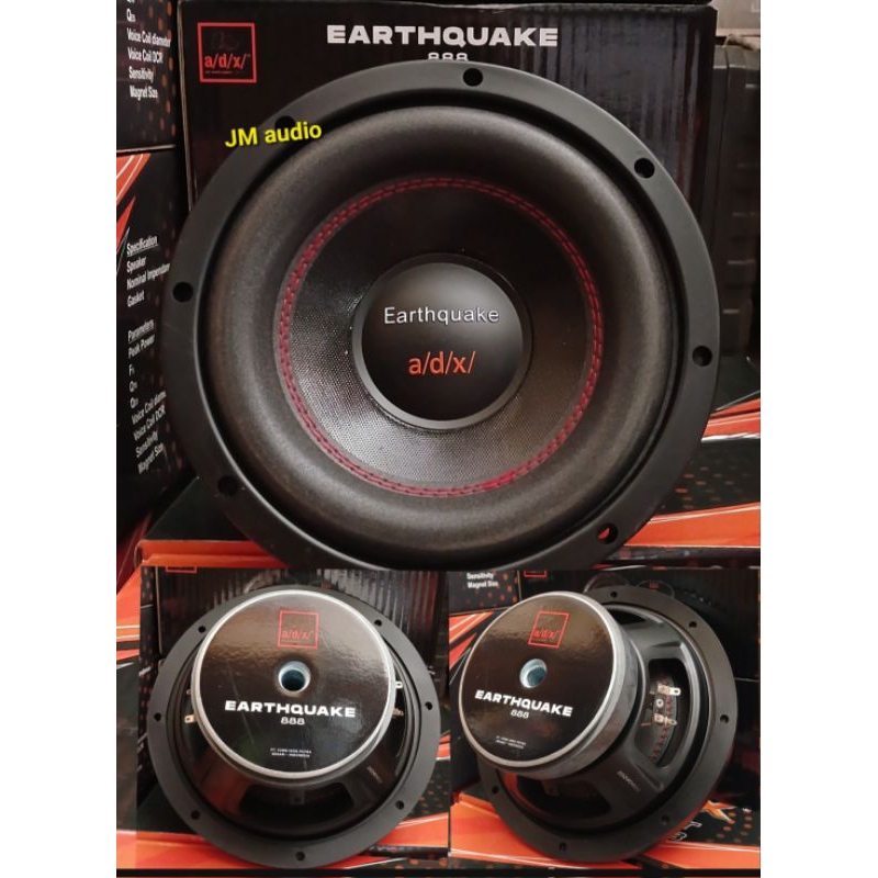Jual Speaker SUBWOOFER. 8inch A/D/X Earthquake 888, Doble Coil max 450watt | Shopee Indonesia
