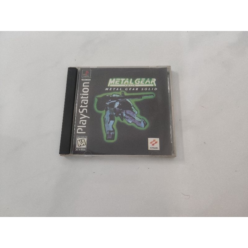 Jual CD PS1 Metal Gear Solid MGS Kaset PS1 Konami Metalgear | Shopee ...