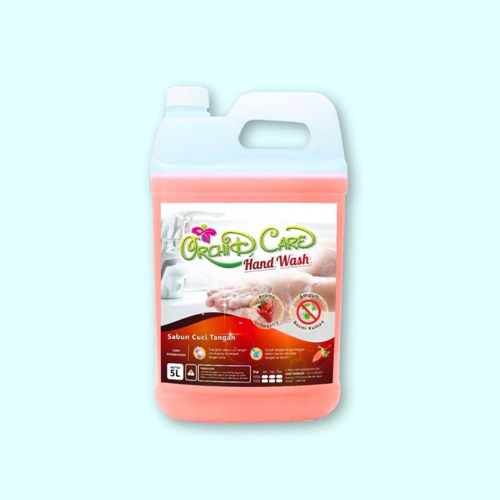 Jual Hand Wash Sabun Cuci Tangan Wangi Lembut di Tangan Anti Kuman 5 ...