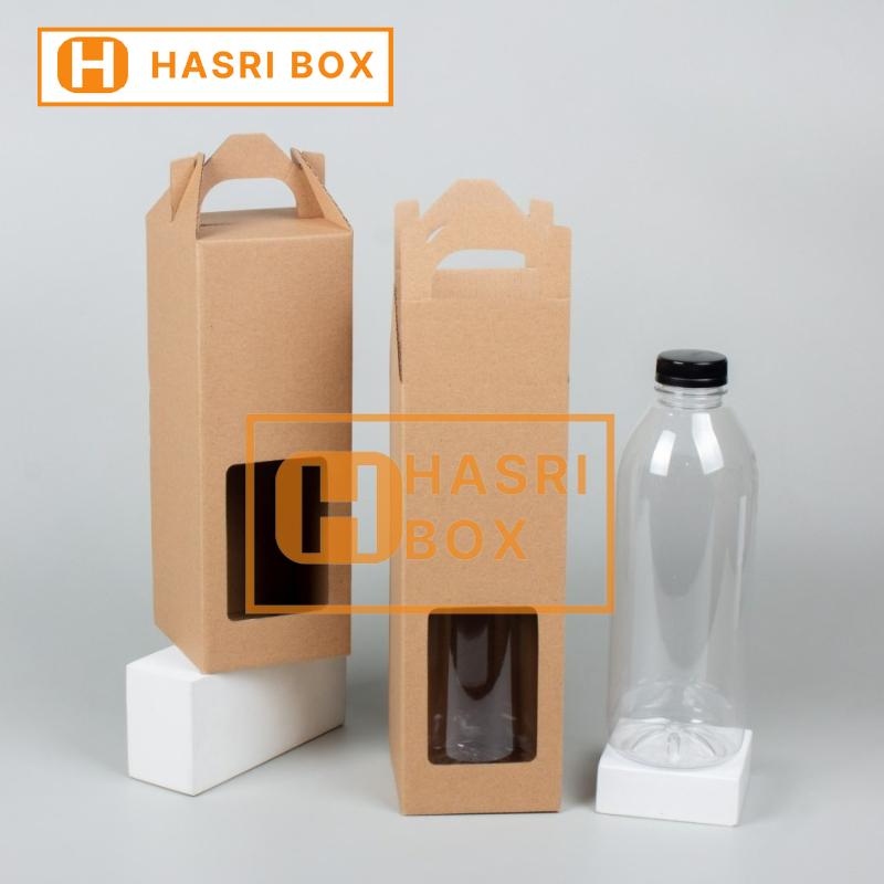 Jual Dus Botol 1 liter Box Dus Jinjing Dus Toples Jar Bulat Kotak ...