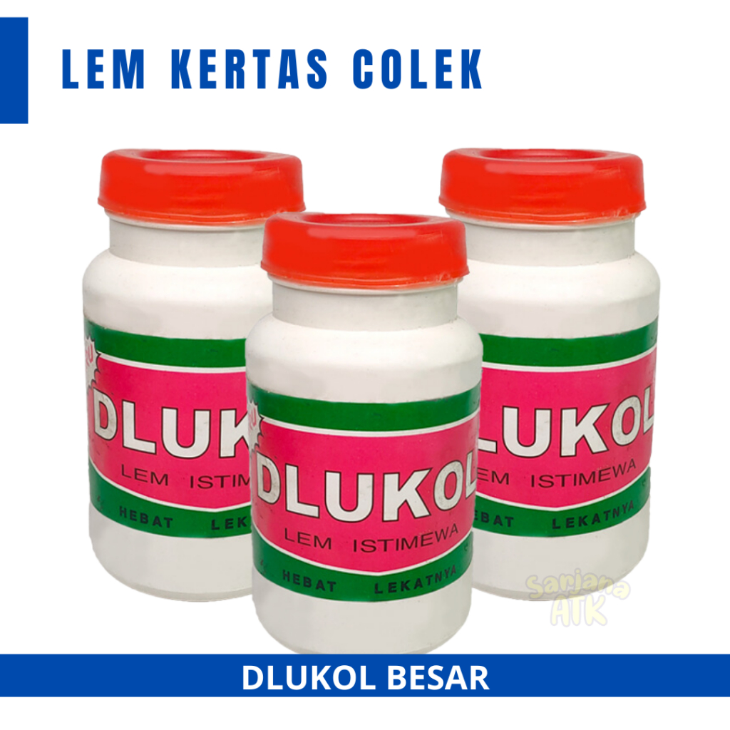 Jual Lem Colek / Lem Kertas / Lem Kertas / Lem Murah / Lem DLUKOL Besar ...