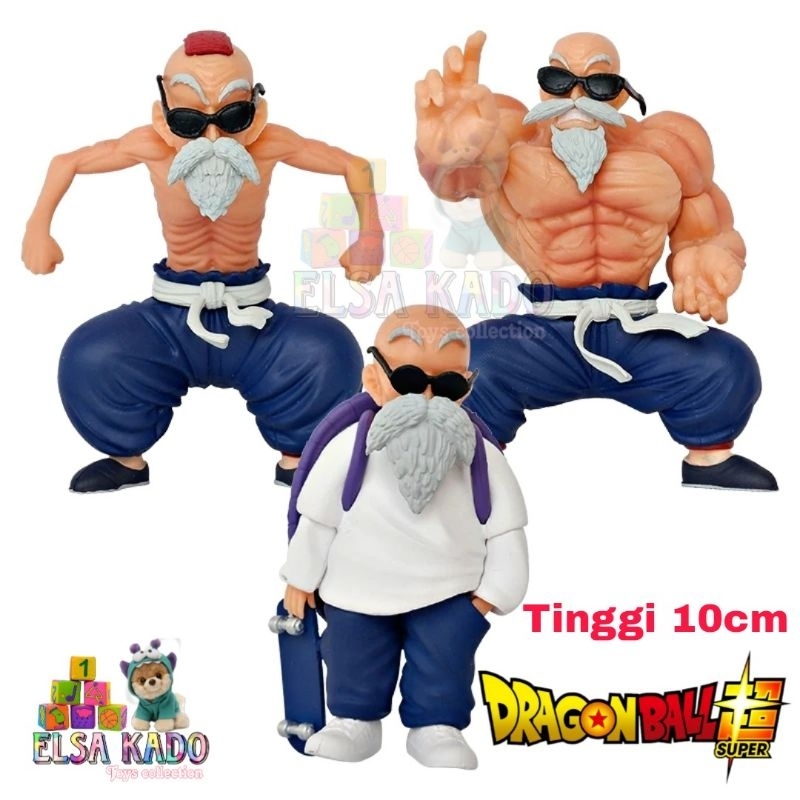 Jual Action Figure Master Roshi Muscle Kame Sennin Dragon Ball Z GK Pvc ...