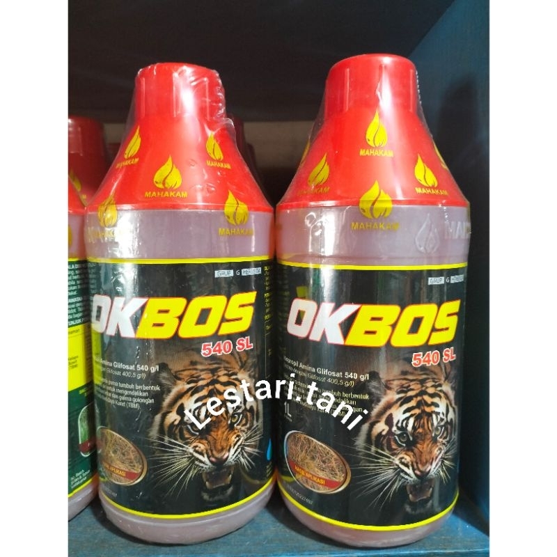 Jual OK BOS 540 SL(1LT)herbisida sistemik bunuh gulma sampay akar | Shopee Indonesia