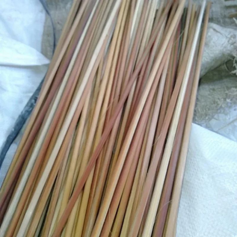 Jual Stik bambu panjang 30cm | stik bambu 5mm | tusuk bambu isi 30pcs ...