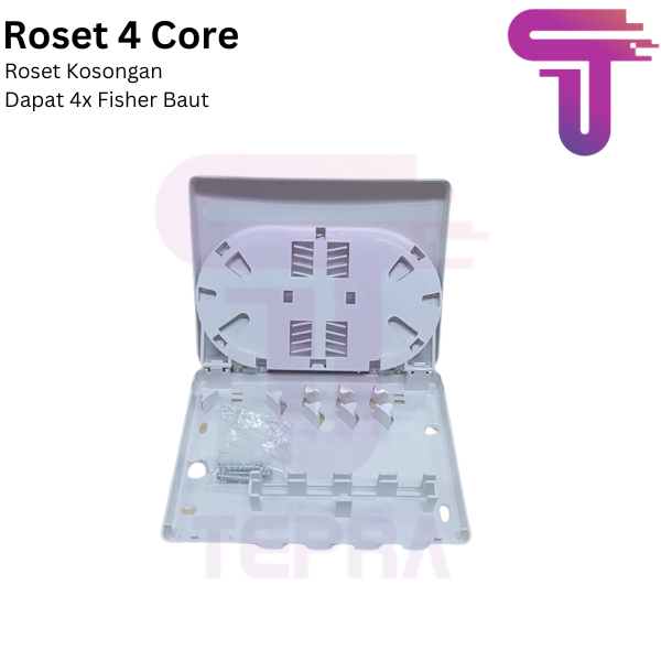 Jual Fiber Optic 4 Core Roset Kosongan|Roset FO 4 Core|FTTH Roset ...