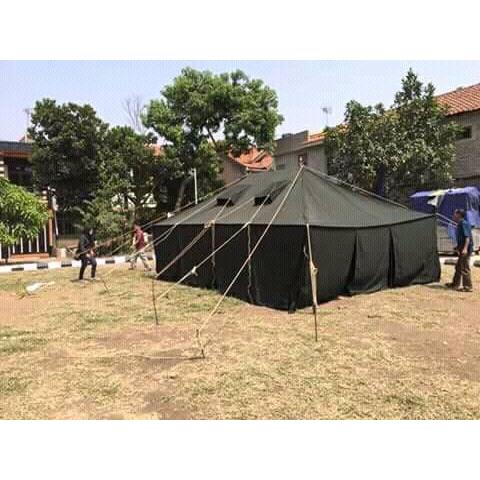 Jual Tenda Komando Pramuka Regu Uk. 4M x 6M Murah Perkemahan | Shopee ...