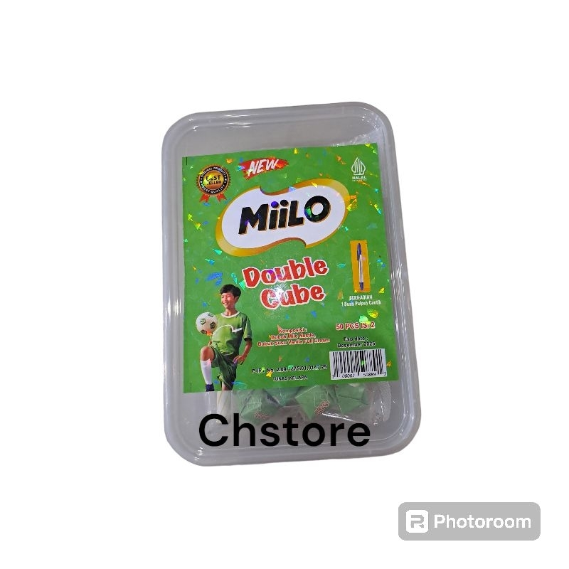 Jual MIILO DOUBLE CUBE 1 BOX ISI 50 PCS ( FREE PULPEN ) EXPIRED 2025 ...