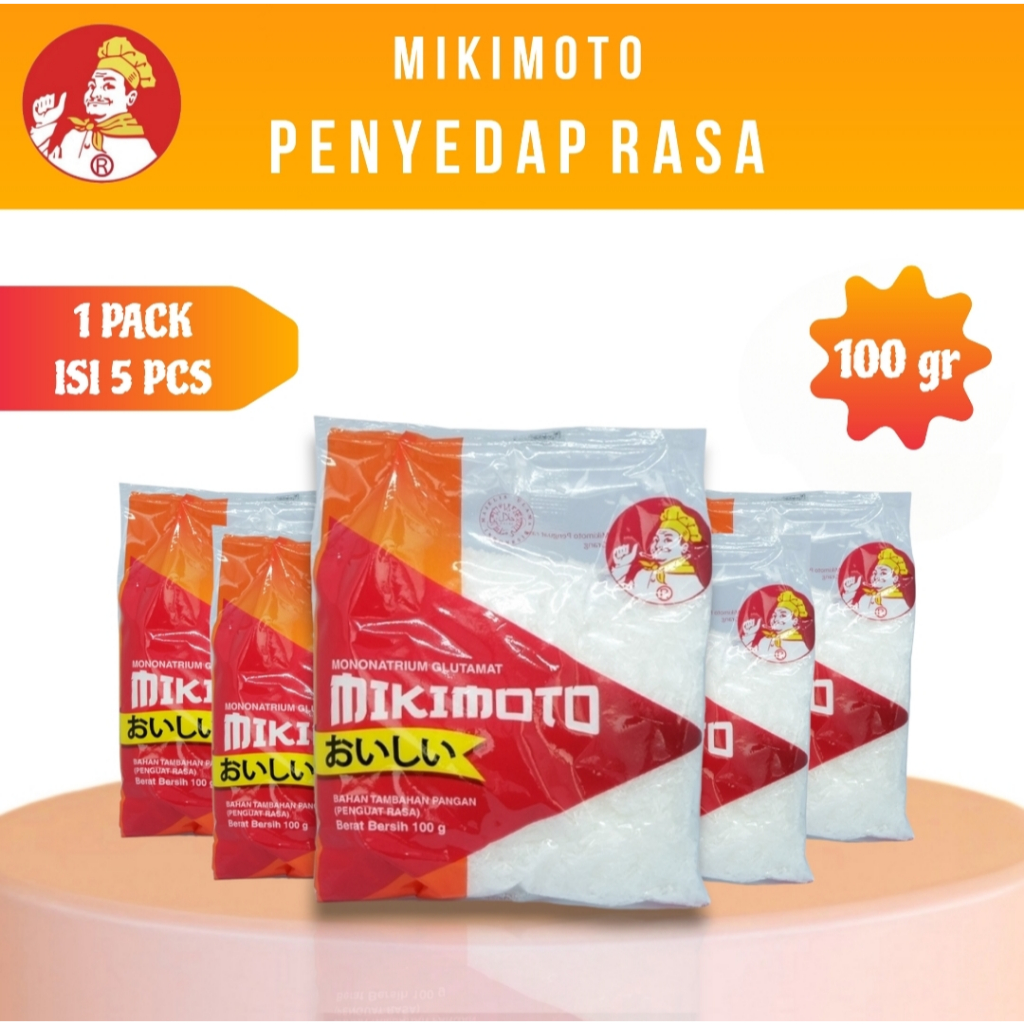 Jual MIKIMOTO Micin Msg Penyedap Rasa MM 100 - Kemasan 100gr (1 Pack ...