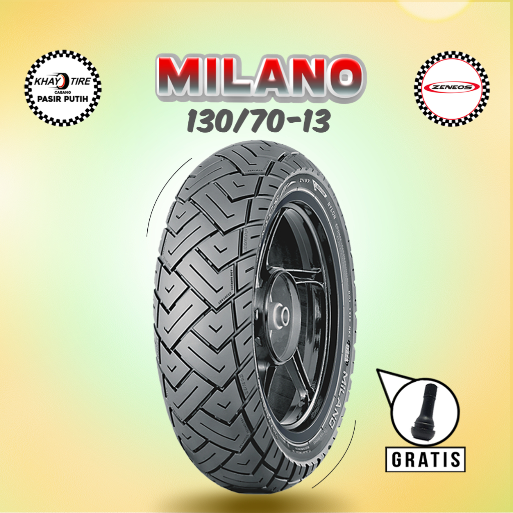 Jual Promo Ban Motor NMAX - ADV - PCX 160 ZENEOS MILANO 130/70 Ring 13 ...
