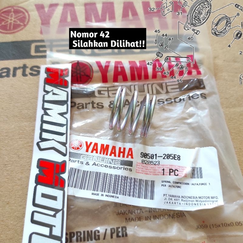 Jual Spring Pir Bartension Tahanan Tutup Kampas Fizr F1zr Alfa Champ ...