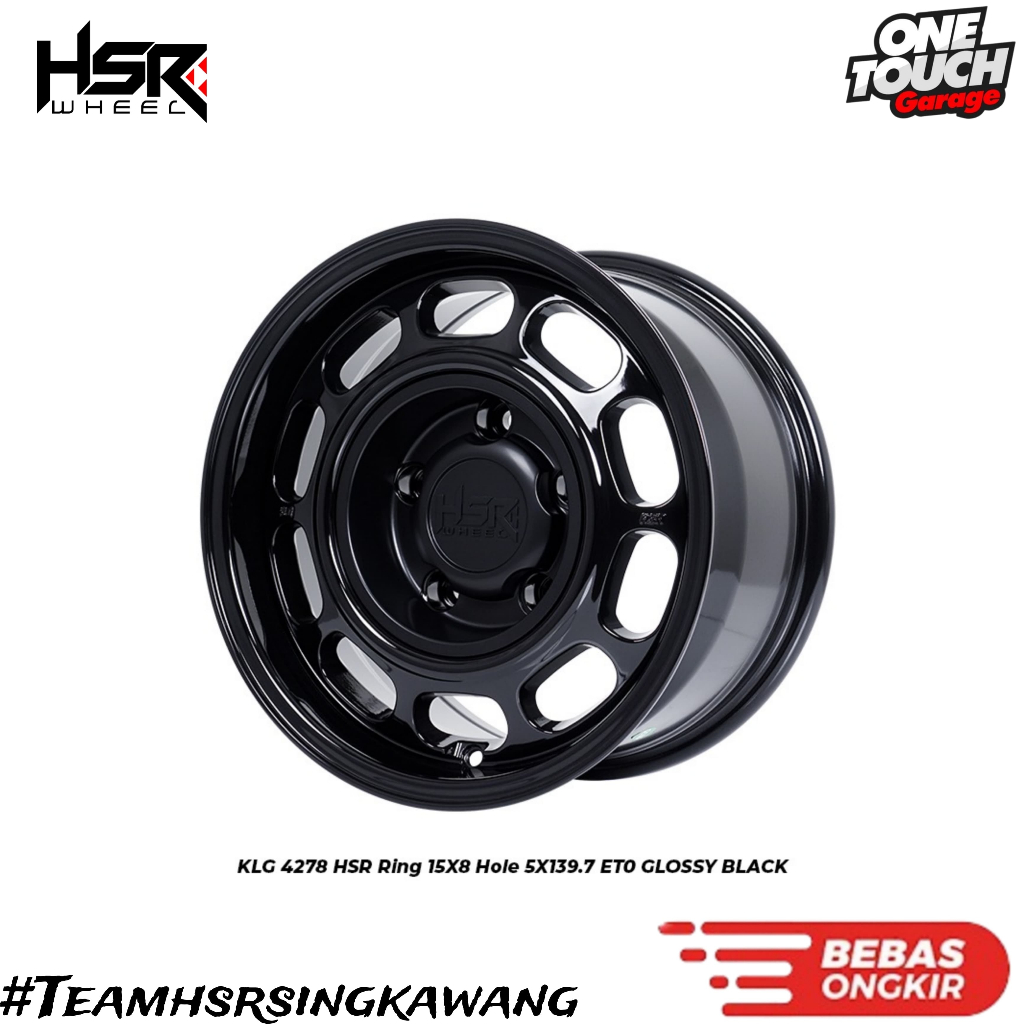 Jual Velg mobil feroza, taft, jeep, xl7, jimny hsr kl9 ring 15 | Shopee ...