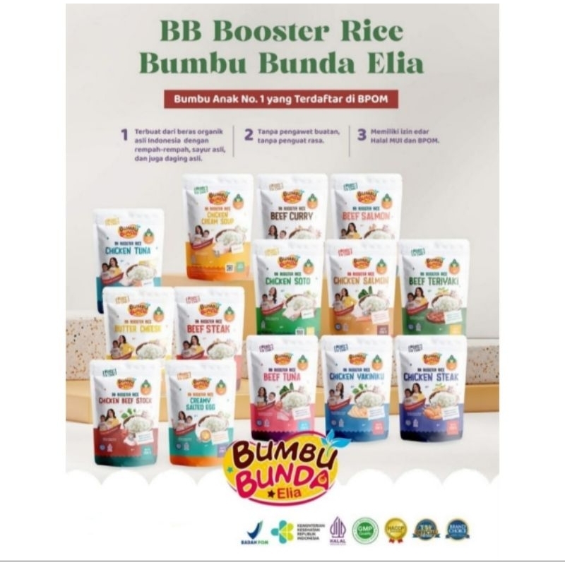 Jual Bumbu Bunda Elia BB Booster Rice Beras MPASI BB Booster Anak 6 ...