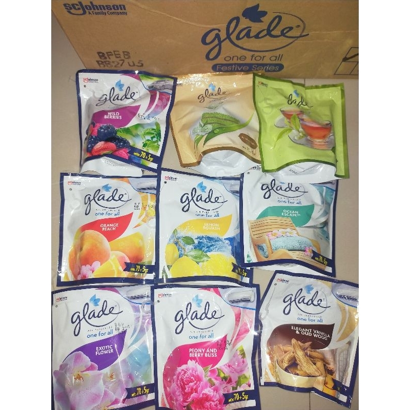 Jual Glade One For All (OFA)/Bath Room(BR) /CAR Pengharum Ruangan 70gr ...