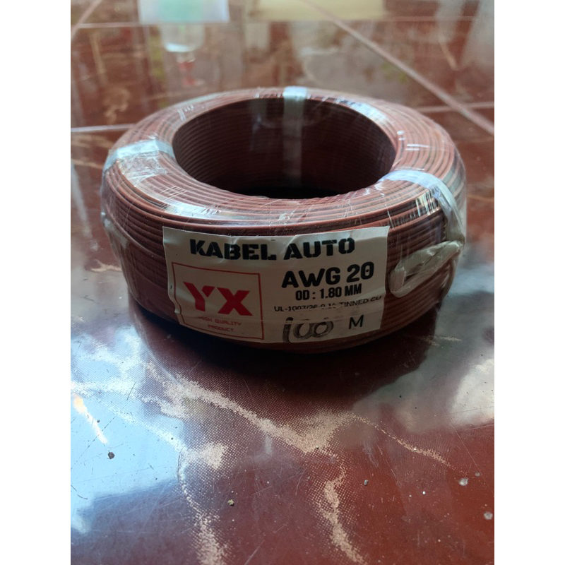 Jual Kabel auto AWG 20 serabut putih, Harga per meter | Shopee Indonesia