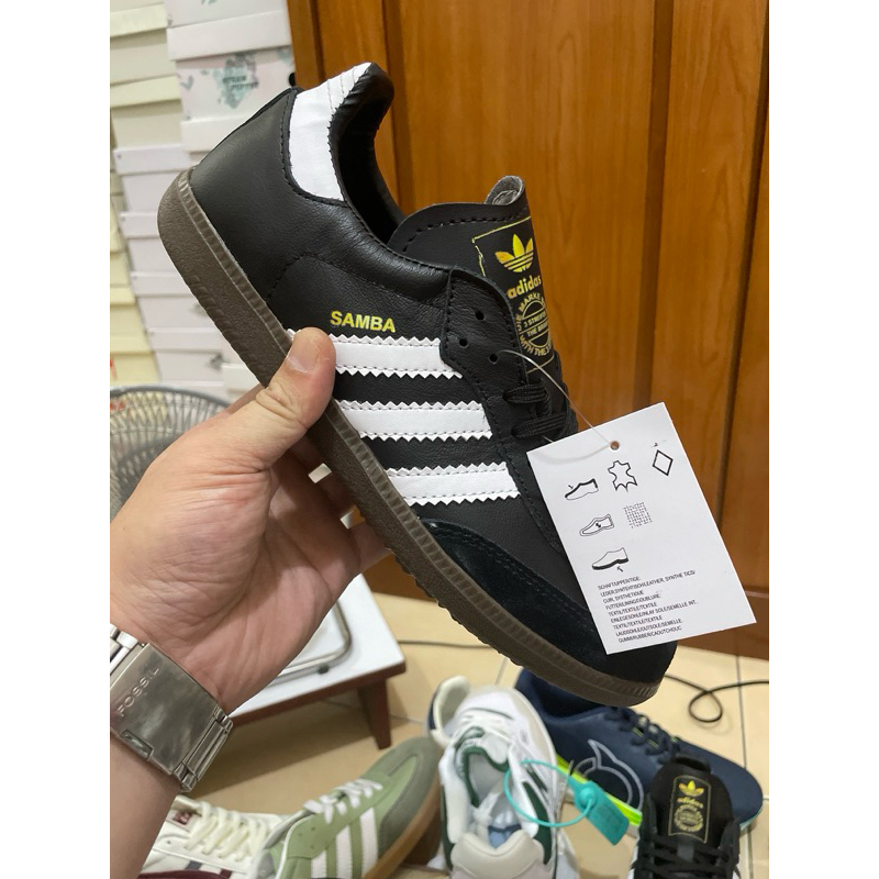Jual Adidas Samba OG Hitam Putih kuliet | Shopee Indonesia
