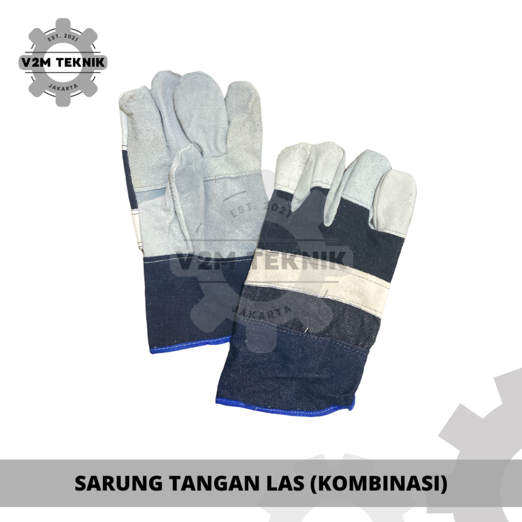 Jual Sarung Tangan Las Kombinasi 10 Inch / Safety Glove / Welding Glove ...