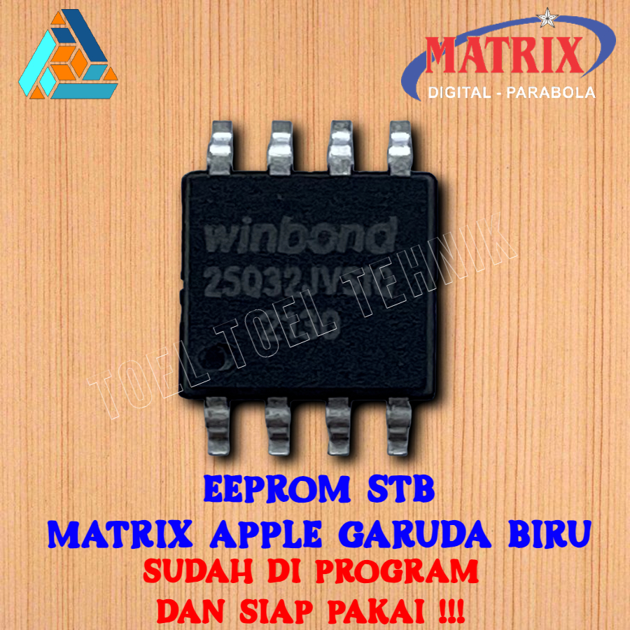 Jual IC EEPROM STB MATRIX GARUDA BIRU / IC EPROM SET TOP BOX TV DIGITAL ...