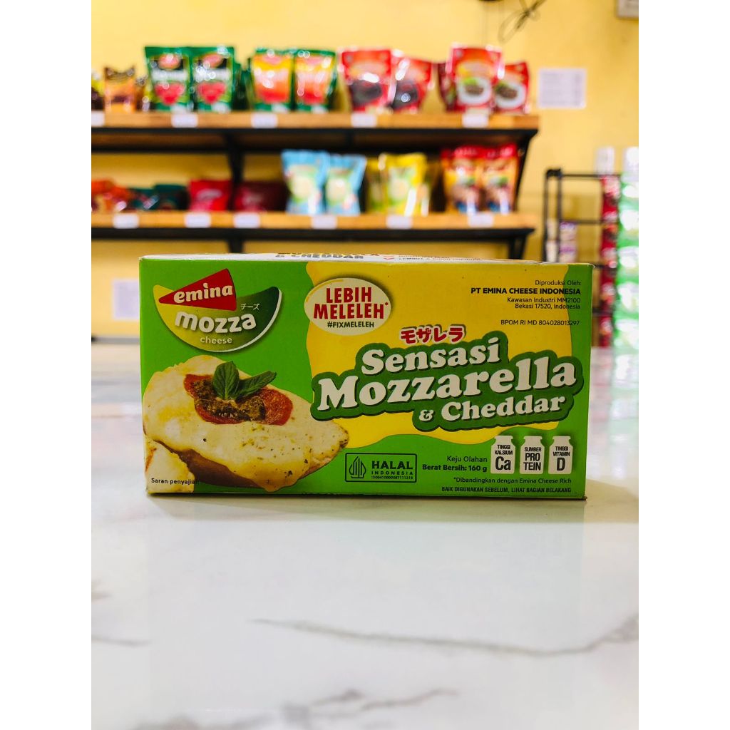 Jual Emina Mozzarella Cheese 160 Gr | Shopee Indonesia