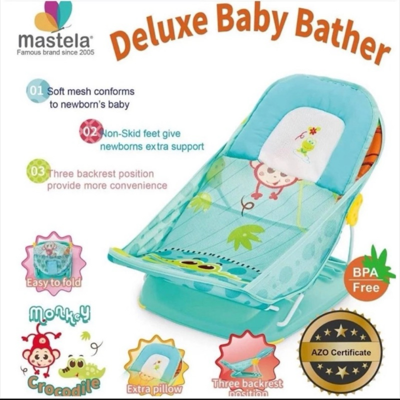 Jual Mastela - Deluxe Baby Bather (Preloved Mulus 98% lengkap dus ...
