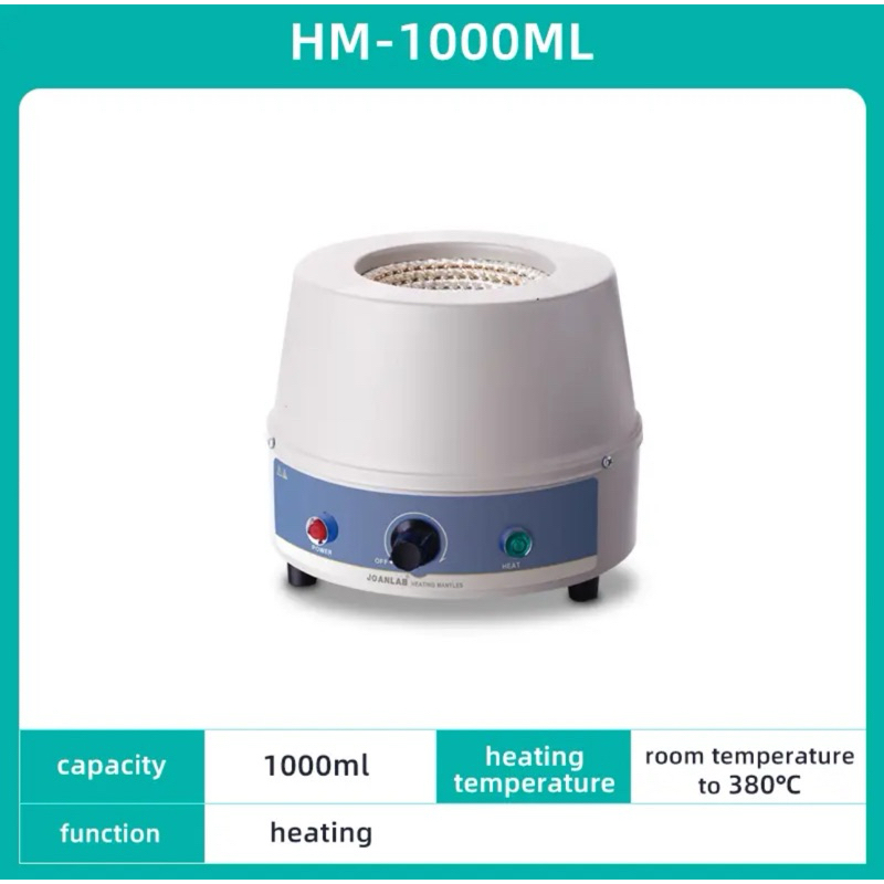 Jual Heating Mantle 1000 ml Joanlab Electric Lab HM Mixer Stirrer ...