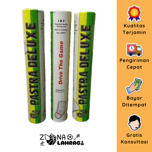 Jual Cock/Kok/Shuttlecock Badminton Pastra Deluxe Original | Shopee ...