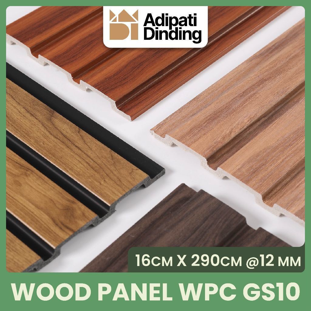 Jual WOOD PANEL 3D KODE GS-10 | WALL PANEL WPC TEBAL 12 MM LEBAR 16 CM ...