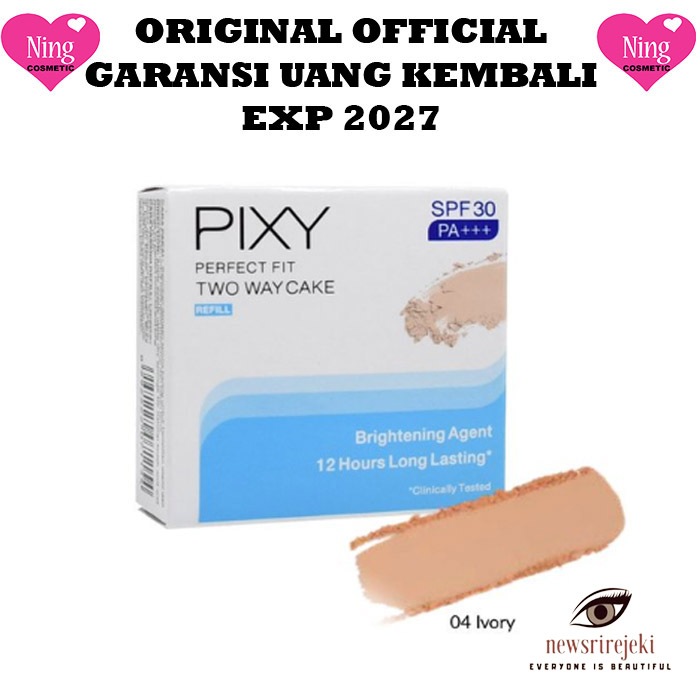 Jual Pixy Perfect Fit Two Way Cake Refill Full Case Bedak Pixi ( kemasan baru) | Shopee Indonesia