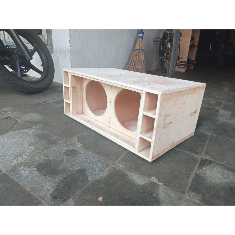 Jual box speaker SPL DOUBLE 6 inch | Shopee Indonesia