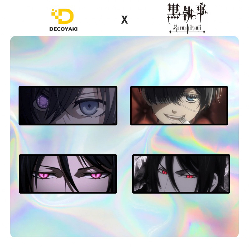 Jual Sticker Slap Hologram Kuroshitsuji, Stiker Hologram Ciel ...