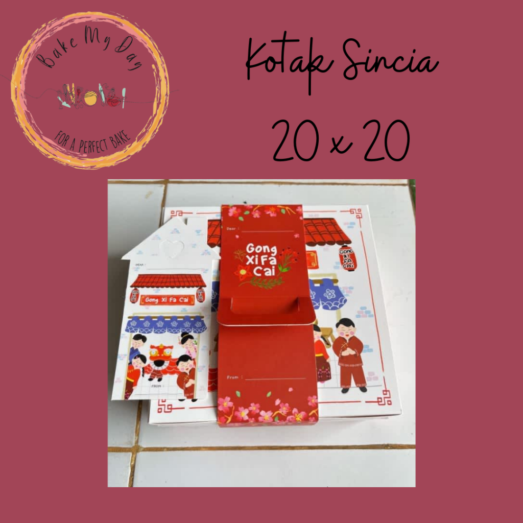 Jual Kotak Sincia 20 x 20 | Shopee Indonesia
