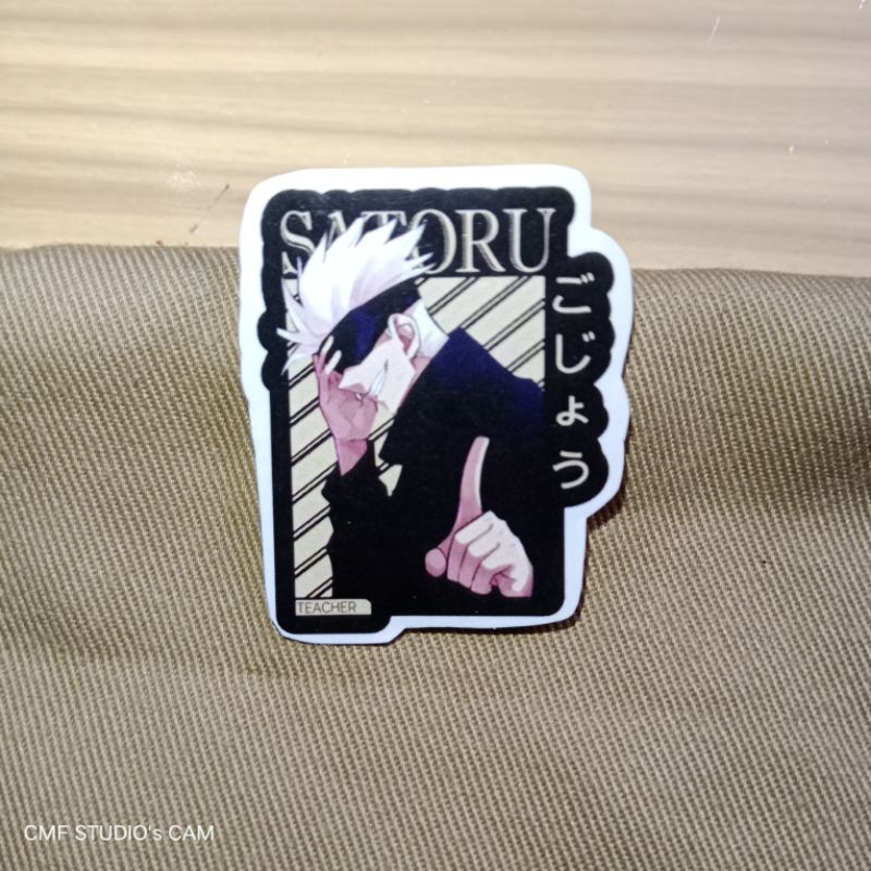 Jual stiker anime jujutsu kaisen (gojo satoru, nanami, inumaki, yuji ...