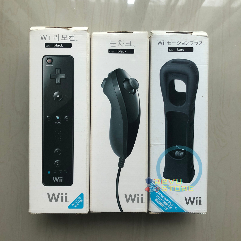 Jual Original Nintendo Wii Remote-Nunchuck-Motion Plus Controller ...