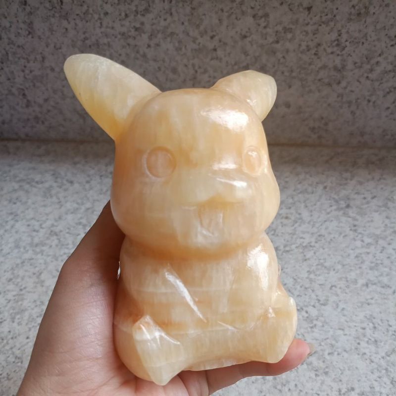 Jual carving Pokemon yellow calsite | Shopee Indonesia